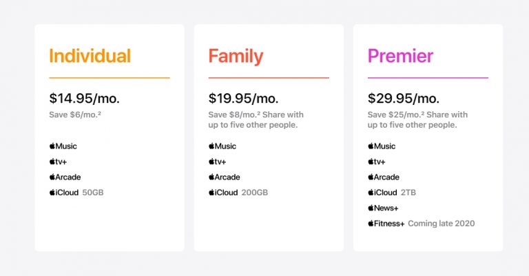 Apple One终于登场 每月只需RM19.90 - SoyaCincau