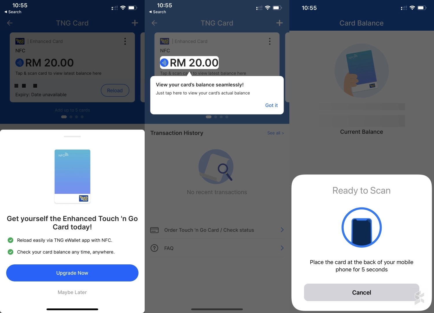 终于！TNG电子钱包升级后，可为增强版Touch ’n Go卡充值！ - SoyaCincau