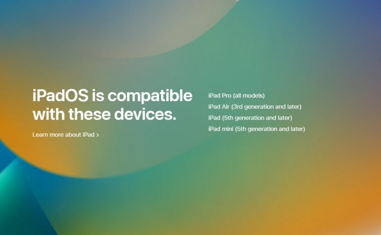 iOS 16和iPadOS 16 兼容设备清单发布 - SoyaCincau