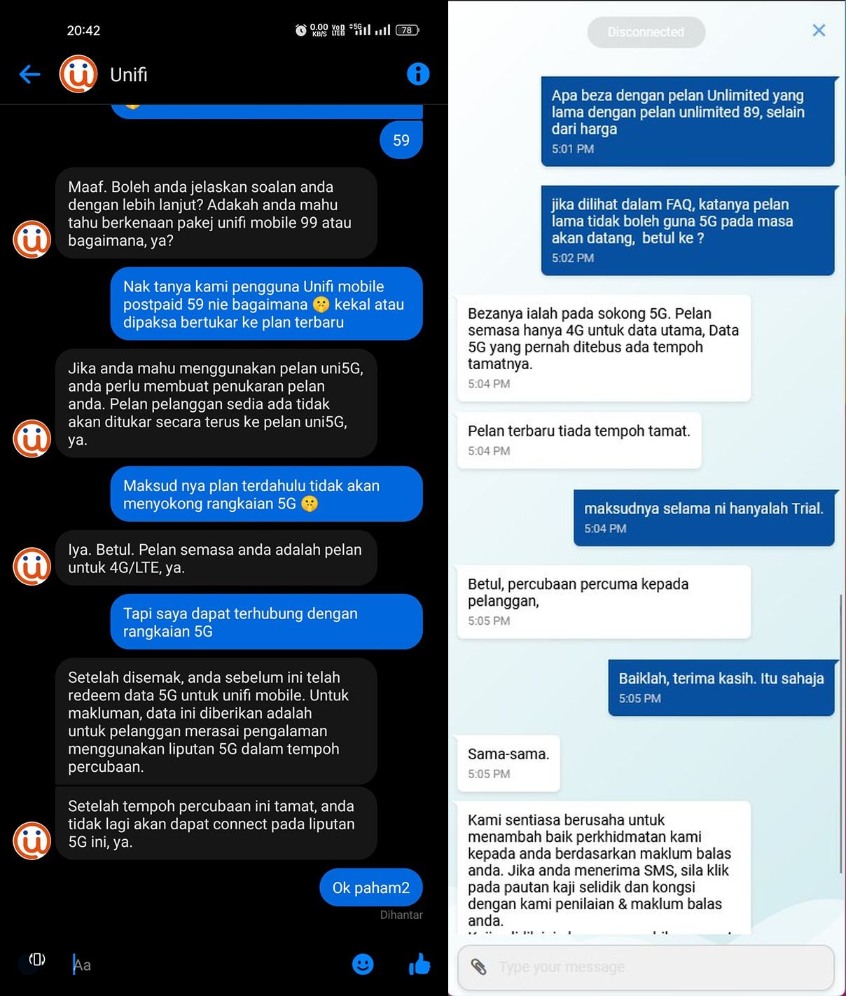 Unifi Mobile Ultimate Postpaid 3月起停止免费5G！ - SoyaCincau