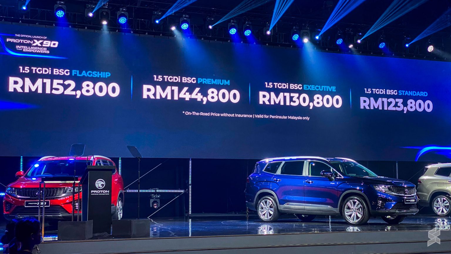 Proton X90闪亮登场 售价从RM12万3800起 - SoyaCincau